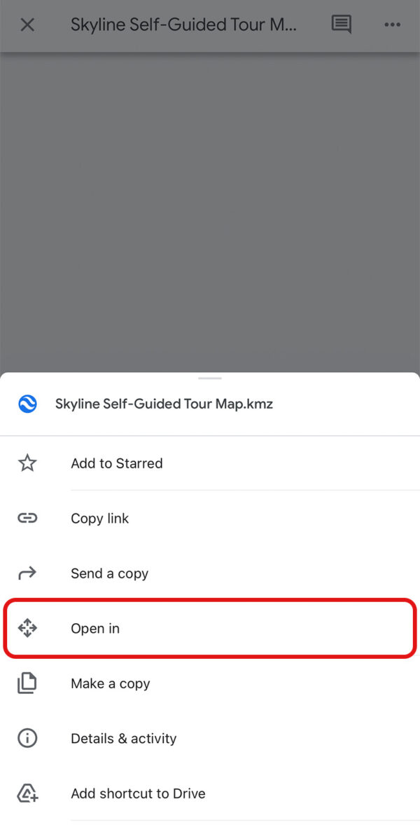 Self Guided Tour | Skyline Ridge